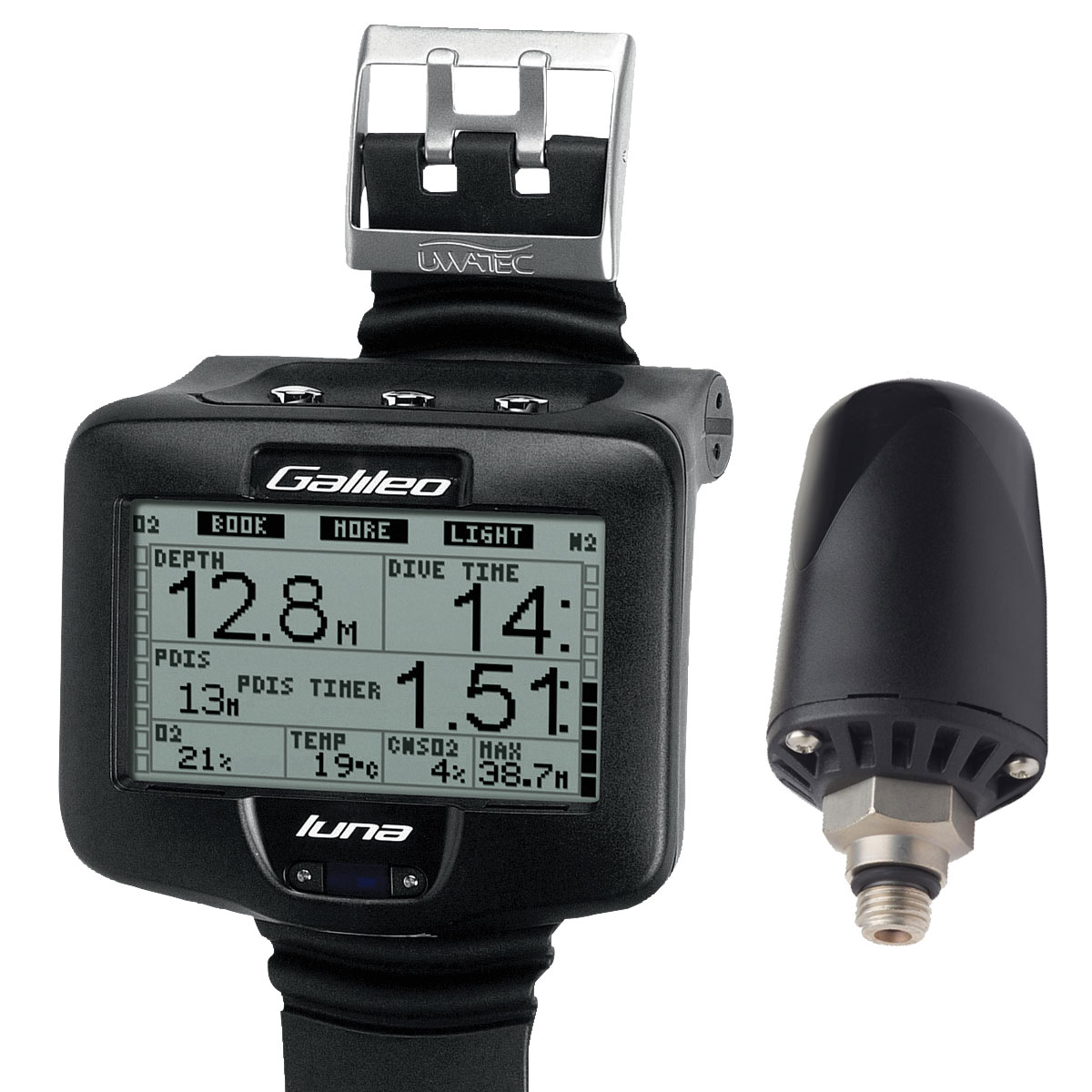 Tauchcomputer mit Sender